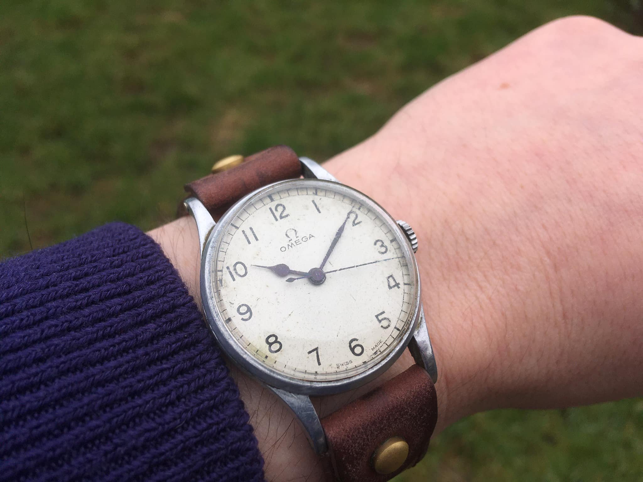 1943 30T2SC ck2292 watch with no caseback markings | Omega Watch Forums